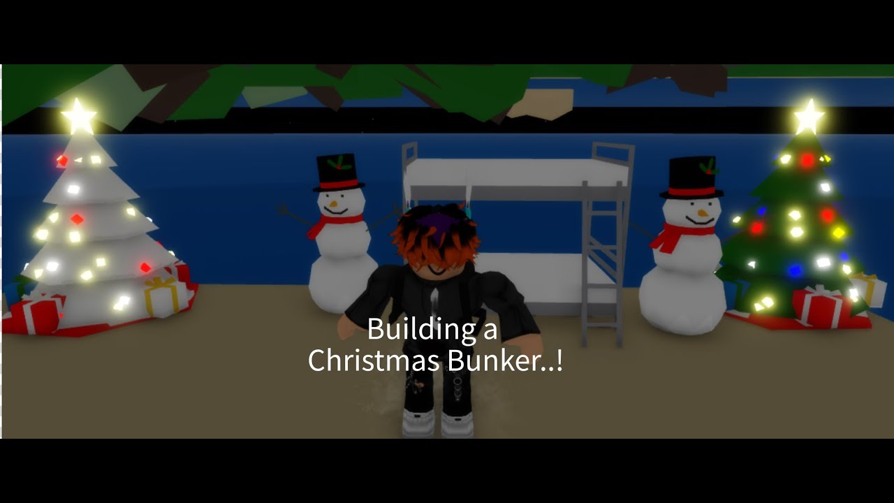 Making a Christmas Bunker in Brookhaven RP - YouTube