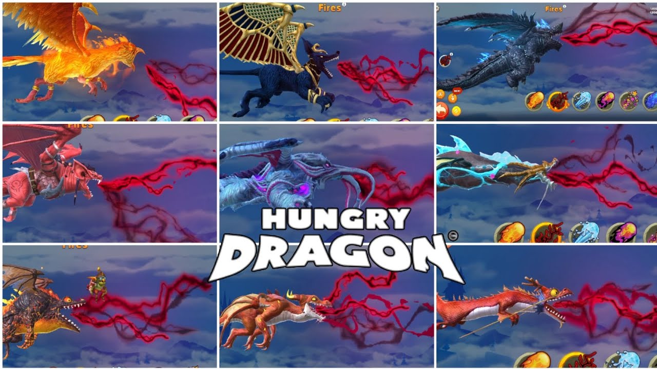 HUNGRY DRAGON - ALL DRAGONS IN FIRE BE LIKE - YouTube