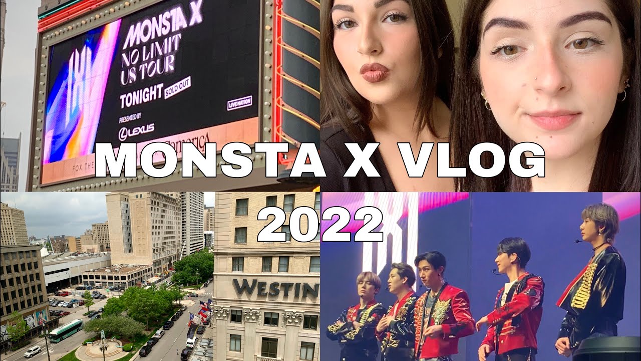 [VLOG] MONSTA X NO LIMIT US TOUR IN DETROIT (FRONT ROW / VIP)| Lex and ...