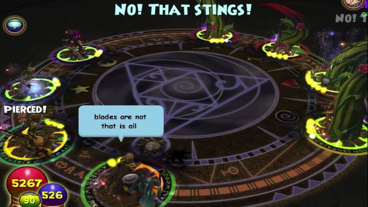 Wizard 101 Plant boss Darkmoor part 1 - YouTube