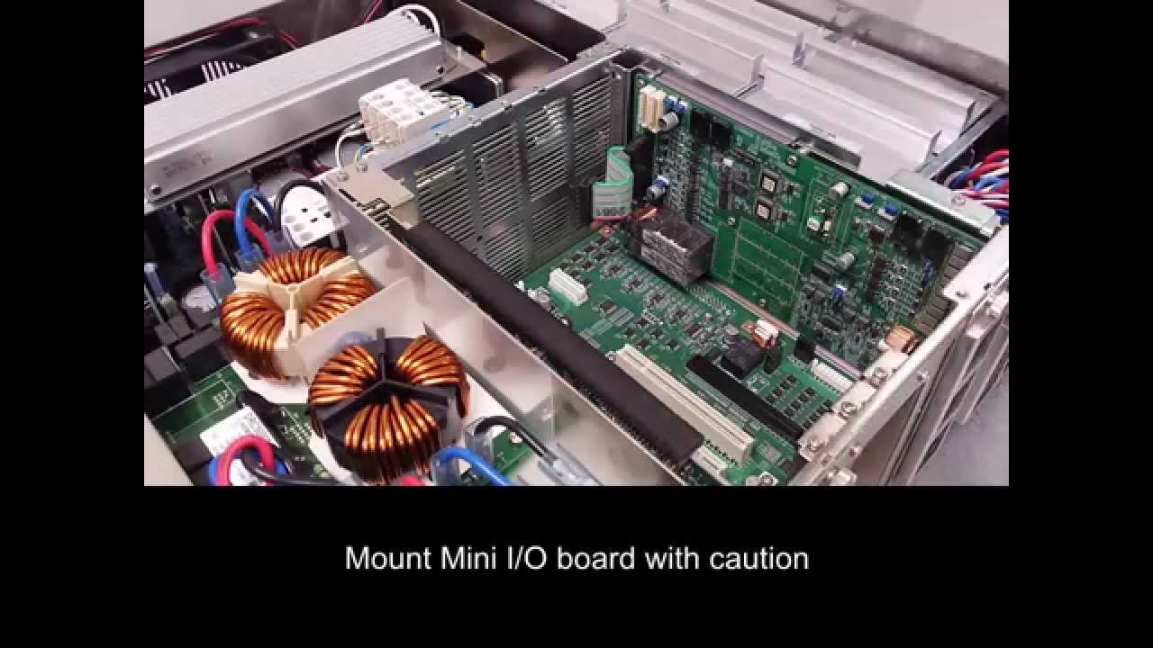 DENSO Robotics - How to Replace IO IC chip on RC7M controller - YouTube