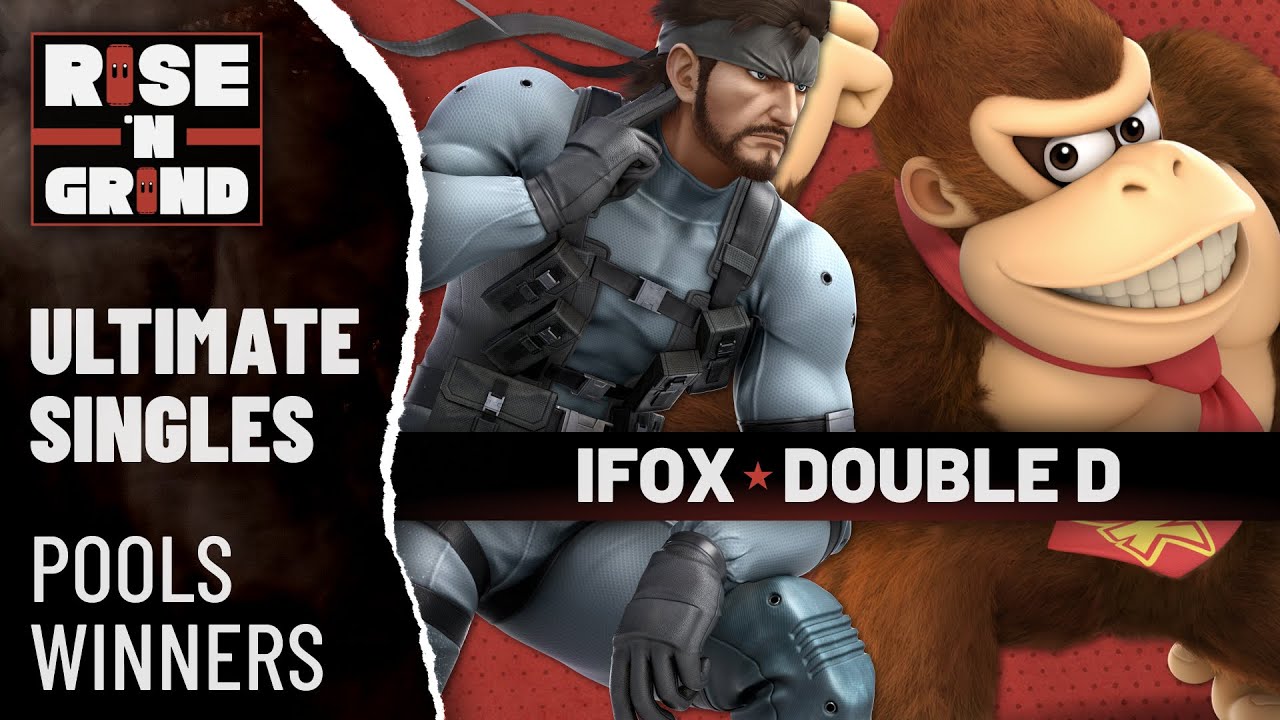 IFox (Snake) vs Double D (Donkey Kong) | Ultimate Singles Pools Winners ...