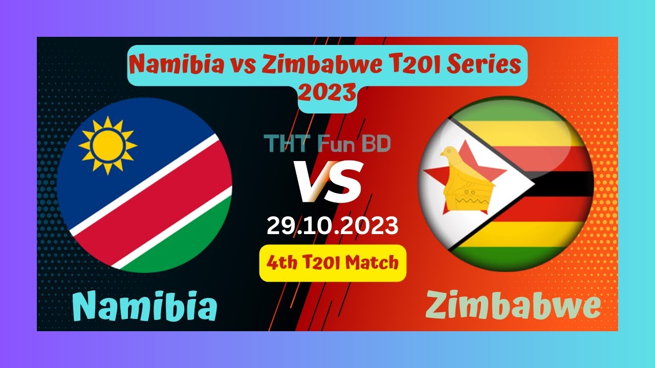 Zimbabwe Vs Namibia | NAM v ZIM | Namibia vs Zimbabwe T20I Series Live ...