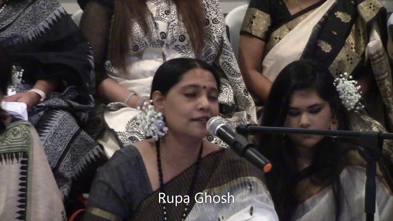 সমুখে শান্তিপারাবার (Samukhe Shantiparabar) by Rupa Ghosh - YouTube