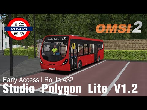 OMSI 2 | *NEW* Wright Streetlite V1.2 | Addon London | Route 432 - YouTube