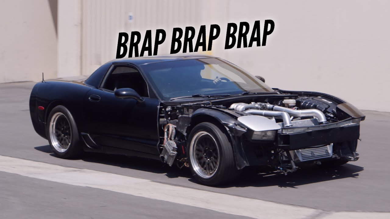 Rotary Corvette FIRST time on Road! LS Fest insanity!! - YouTube