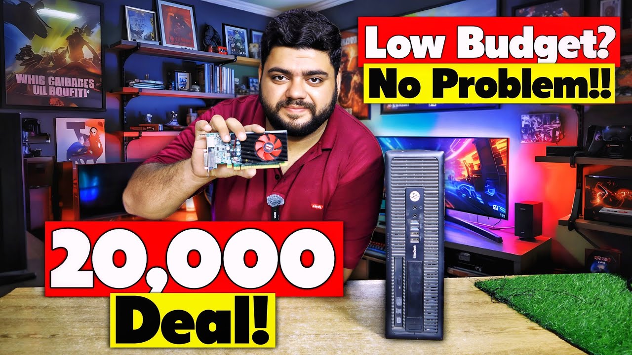Best gaming pc low budget deal | Best gaming pc build in 20000 | Best ...