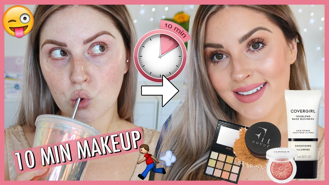 EASY 10 MINUTE MAKEUP 💣 My Everyday Makeup Routine! - YouTube