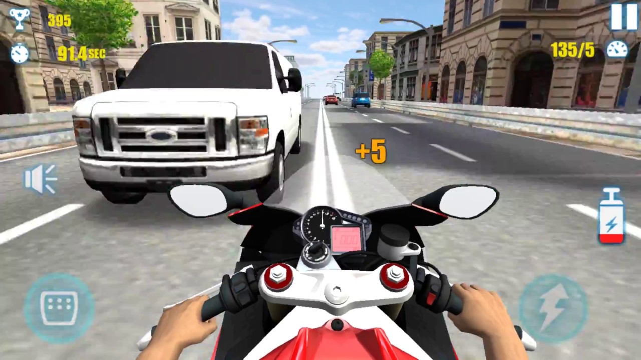 Moto Speed : Traffic Racer Highway Bike Riding 3D - Gameplay Android ...