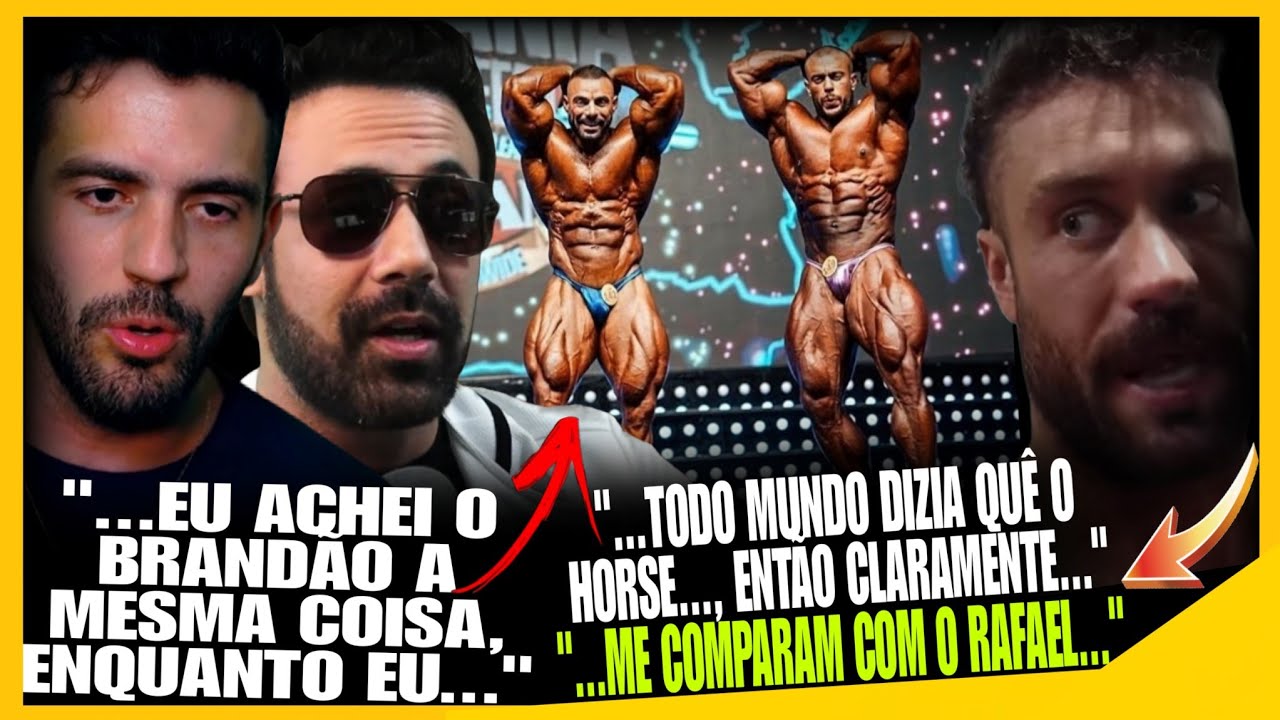 CBUM FALA SOBRE HORSE E BRANDÃO + GORGO E JASON SOBRE BRANDÃO VEJA ...