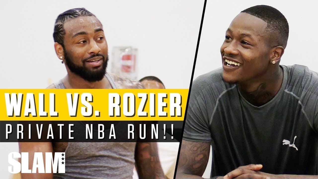 John Wall vs. Terry Rozier PRIVATE NBA RUN in Miami! #remyworkouts ...