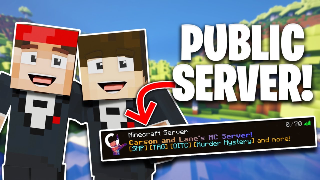 CandLMC Server Opening! Public SMP | Cross-platform | Minigames - YouTube
