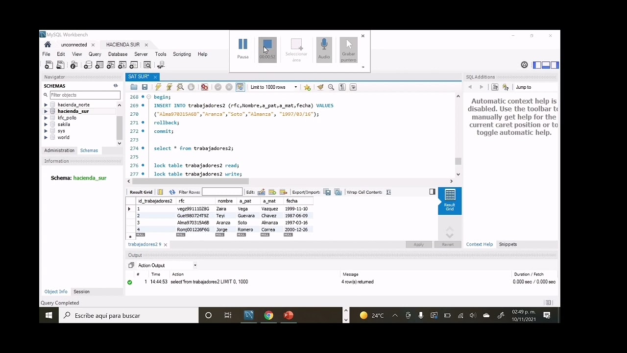 Begin READ AND WRITE MY SQL WORKBENCH YouTube Begin READ AND WRITE MY SQL WORKBENCH YouTube