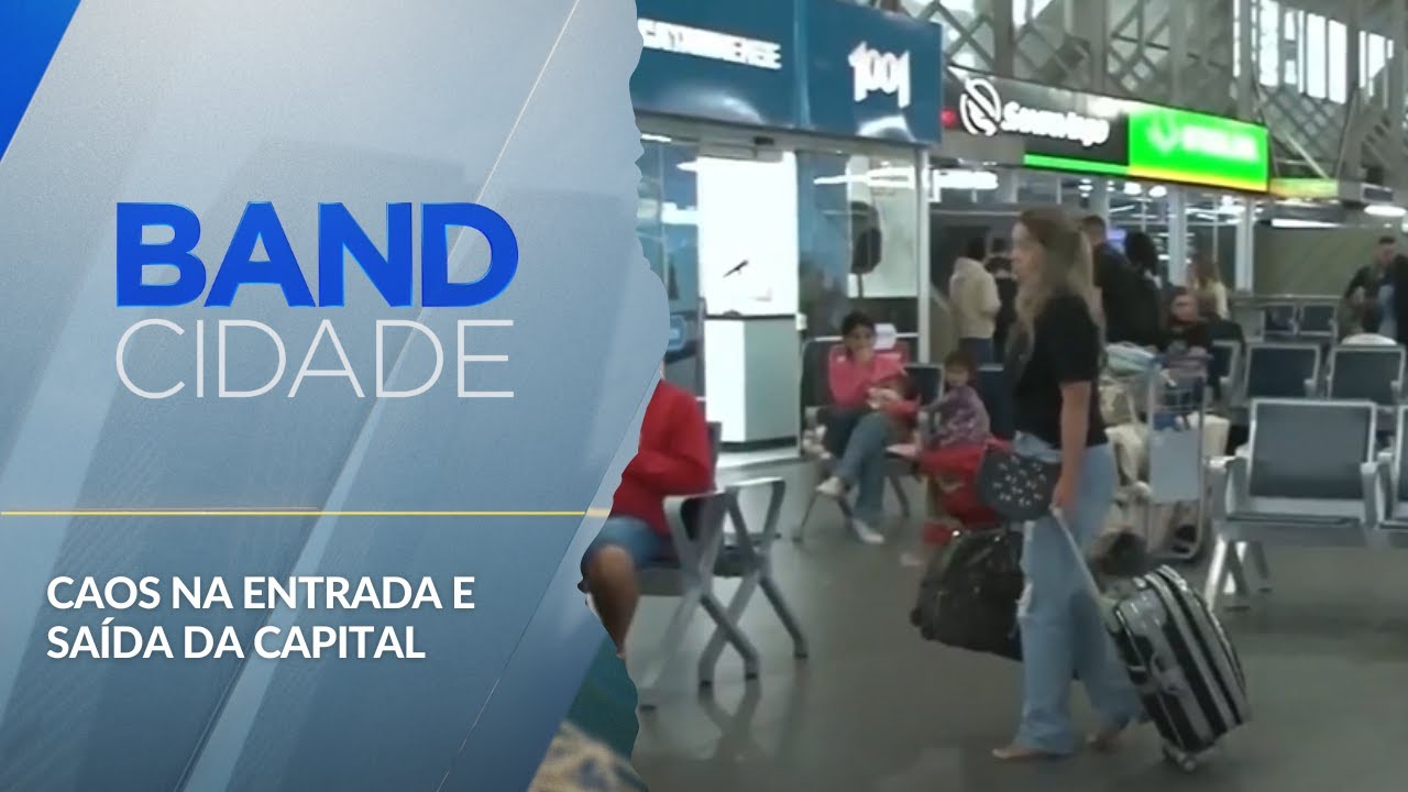 Caos na entrada e saída da capital - Band Cidade (17/01/25) - YouTube