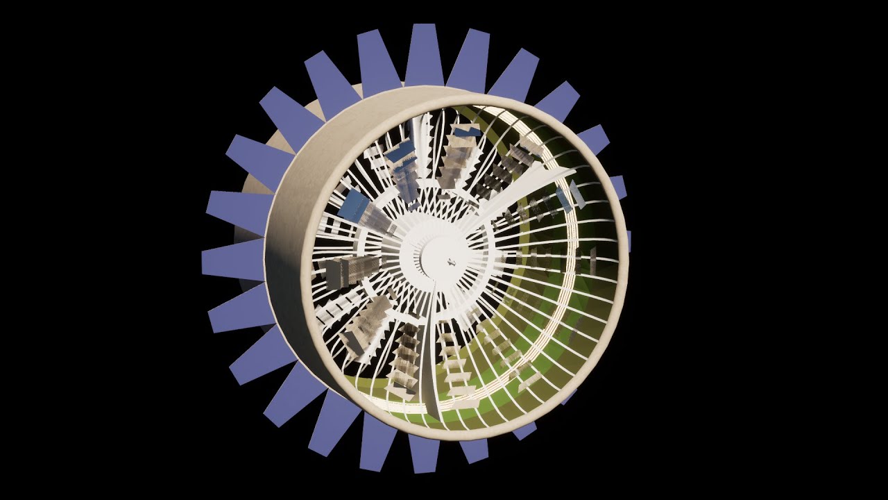 Kalpana 1 style space settlement - YouTube