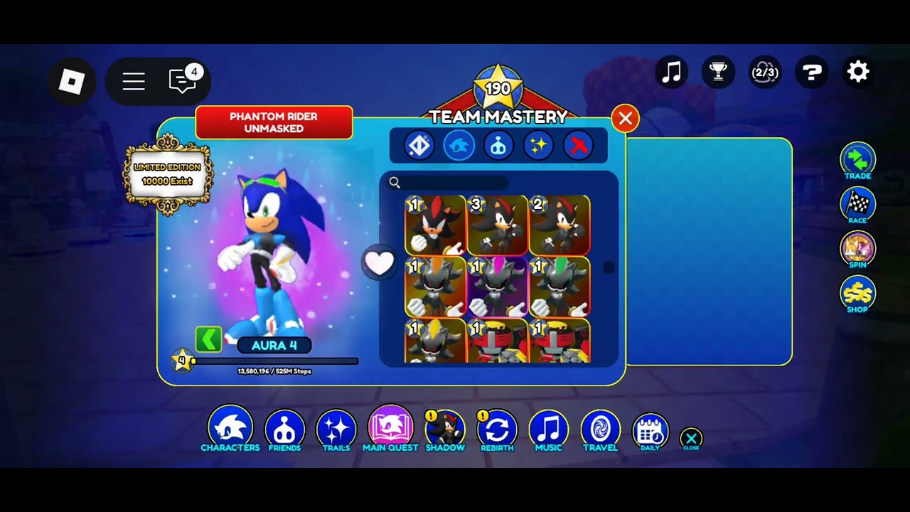 Every skin and Chao I own in SSS - YouTube