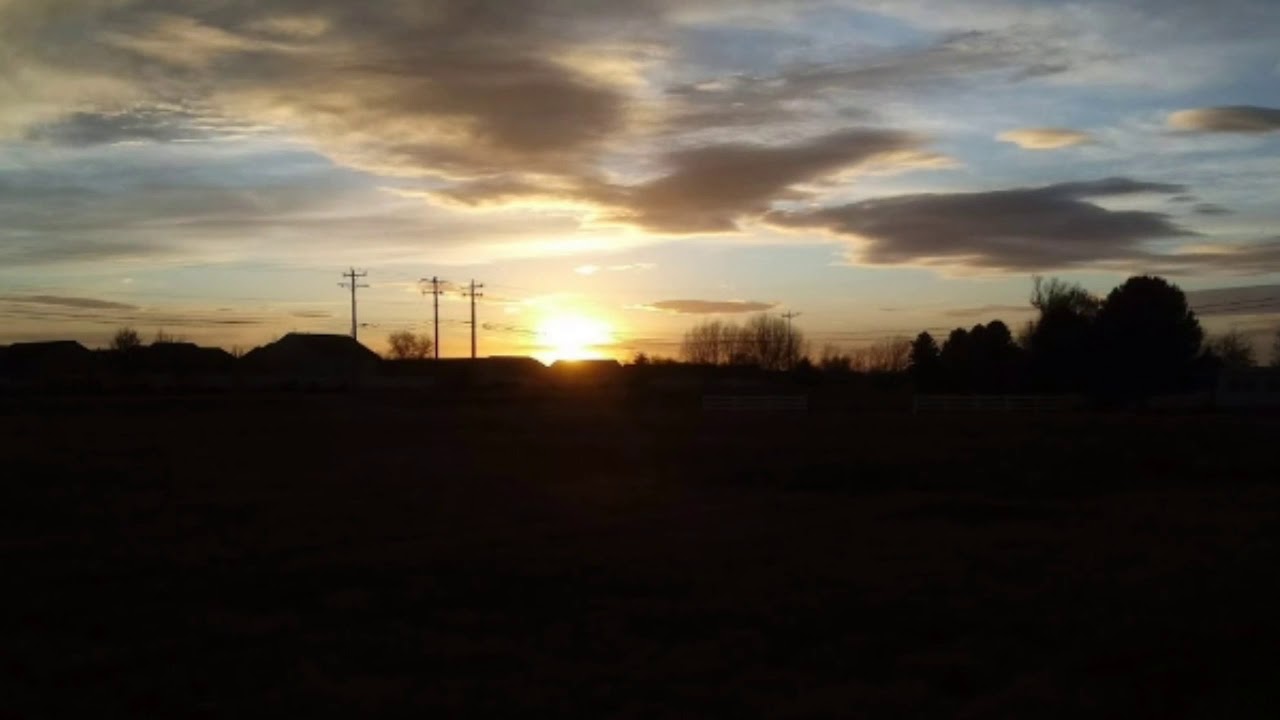 Sunset slideshow from Settlers Park Meridian Idaho - YouTube