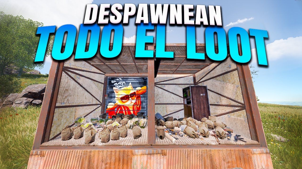 Les RAIDEAMOS y DESPAWNEAN TODO el LOOT - RUST - Gameplay español - YouTube