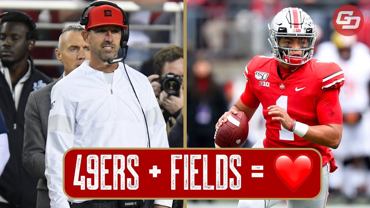 The 49ers Traded Up for Justin Fields | The Game Day Podcast - YouTube