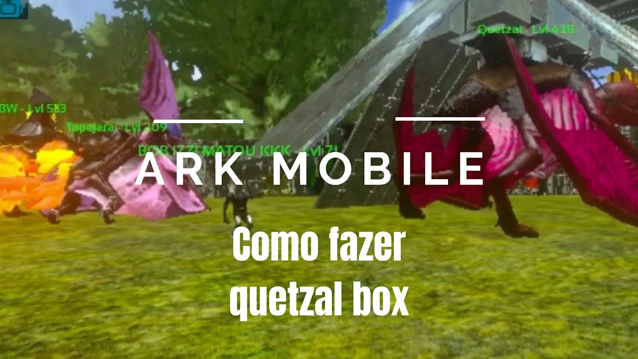 Ark móbile como fazer quetzal box - YouTube