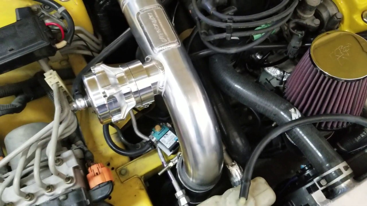 TiAL Q 50mm BoV on 11 psi springs - YouTube