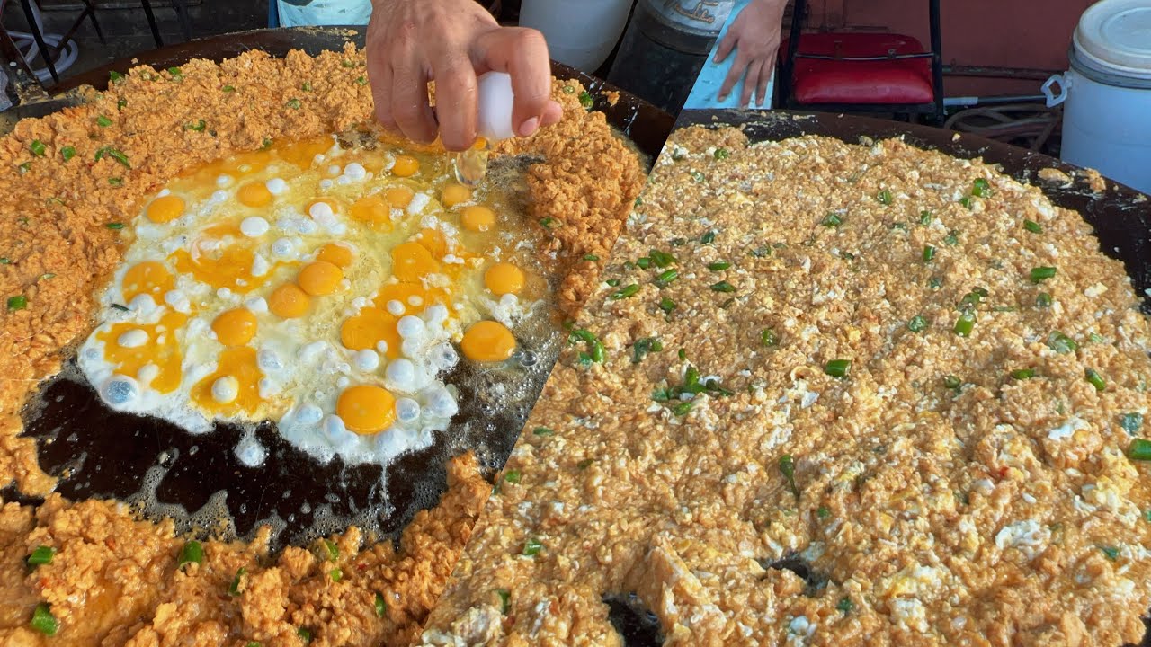 Famous Anda Tikki In Lahore | Street Food Pakistan - YouTube