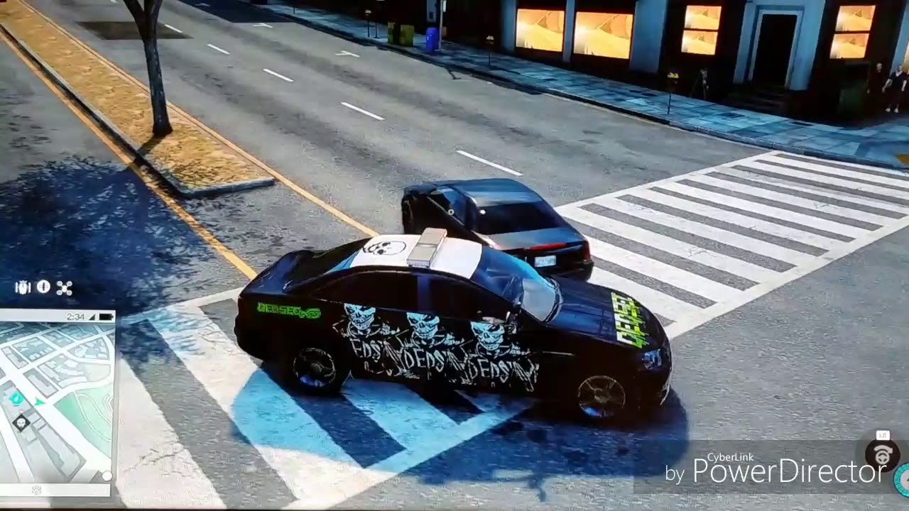POLICE MOD WATCH DOGS 2 - YouTube