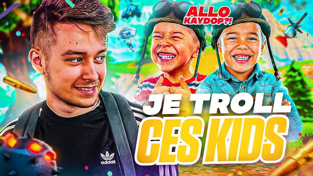 JE TROLL CES 2 ENFANTS EN ARÈNE COMBLÉE | (Kaydop leur fait une ...