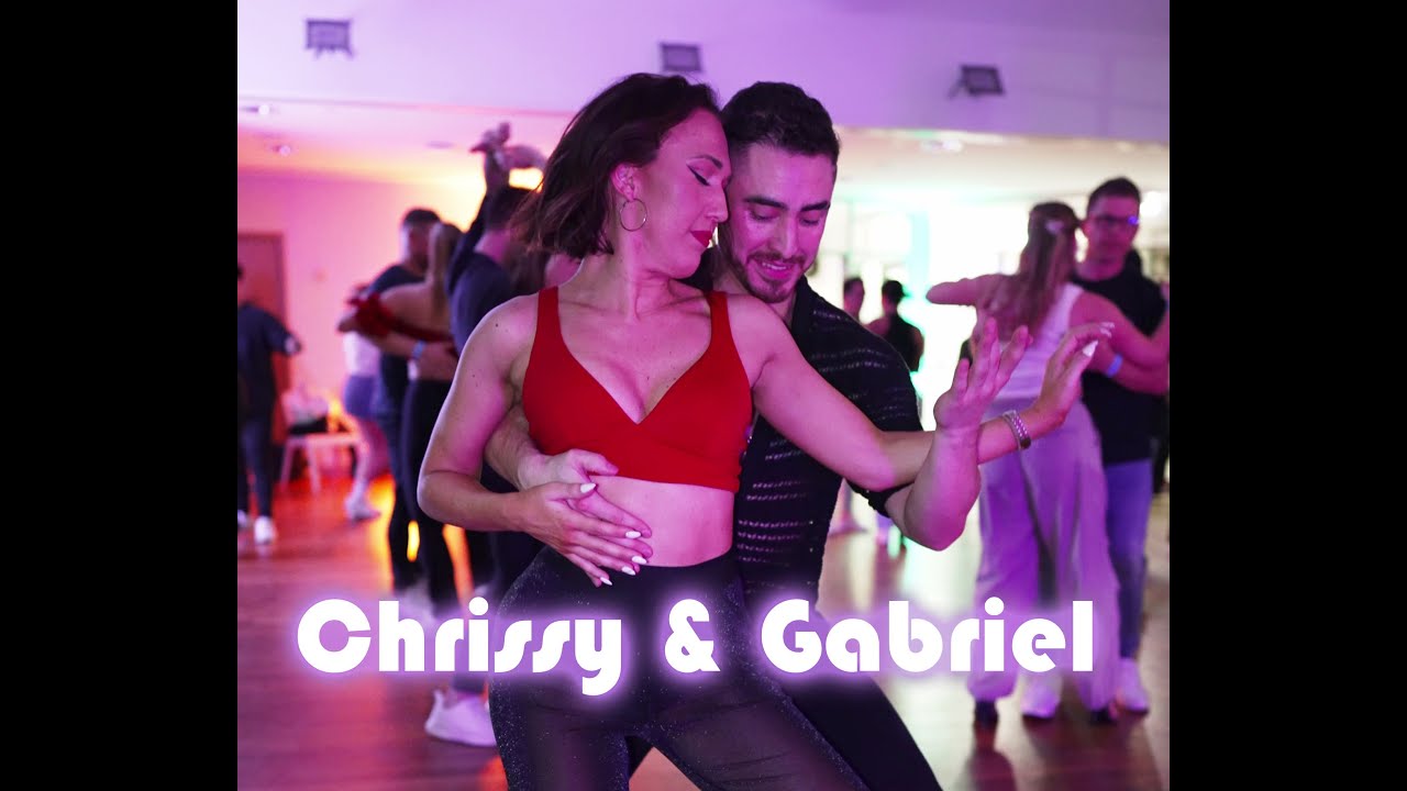 Chrissy Tasios x Gabriel - Ojitos Rojos - Bachata social dancing ...