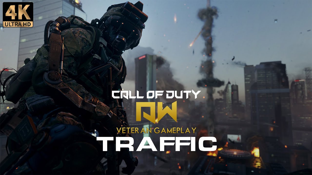 Call of Duty Advanced Warfare | Traffic [ 4K UHD ] Veteran Gameplay ...