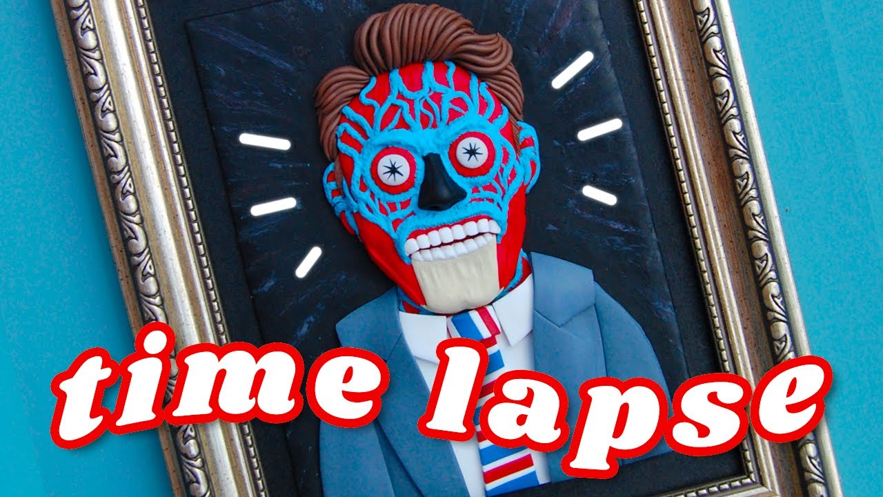 TIME LAPSE: Making an Alien from THEY LIVE - YouTube