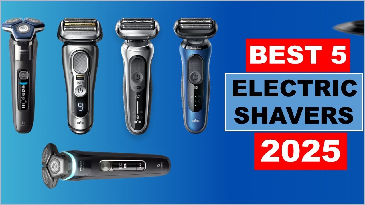 Top 5 Best Electric Shavers In [2025] - YouTube