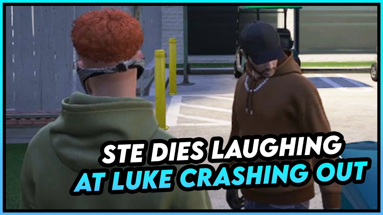 STE BREAKS At Luke CRASHING Out On SHLOMI.. - YouTube