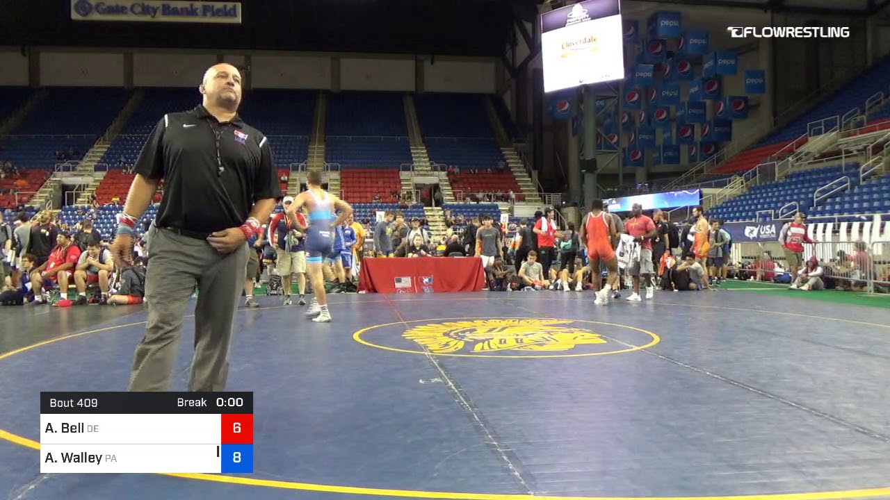195 Lbs Rnd Of 64 Azeem Bell Delaware Vs Austin Walley Pennsylvania ...