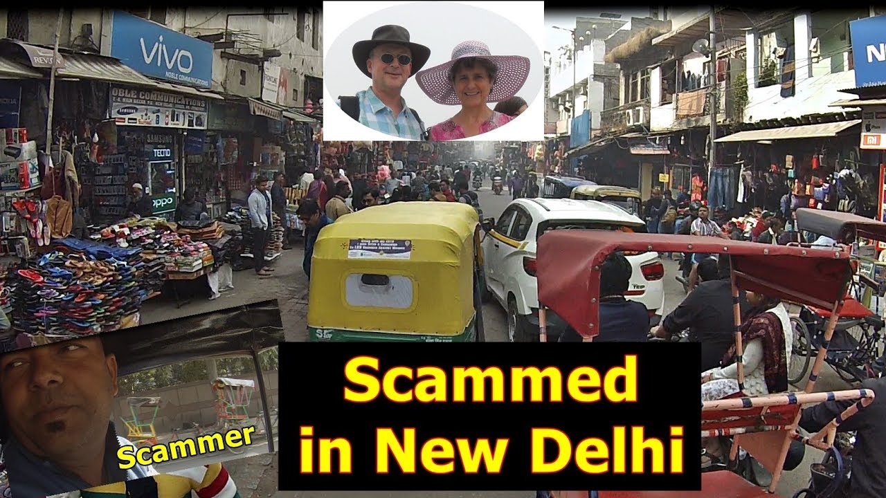 SCAMMED IN NEW DELHI - Connaught Place - YouTube
