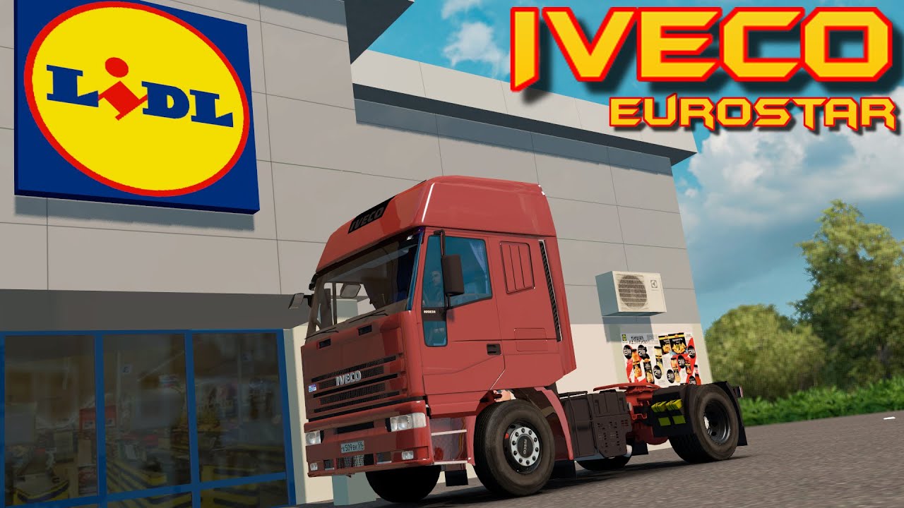 Euro Truck Simulator 2 - Lidl Delivery - Timelapse #57 - YouTube