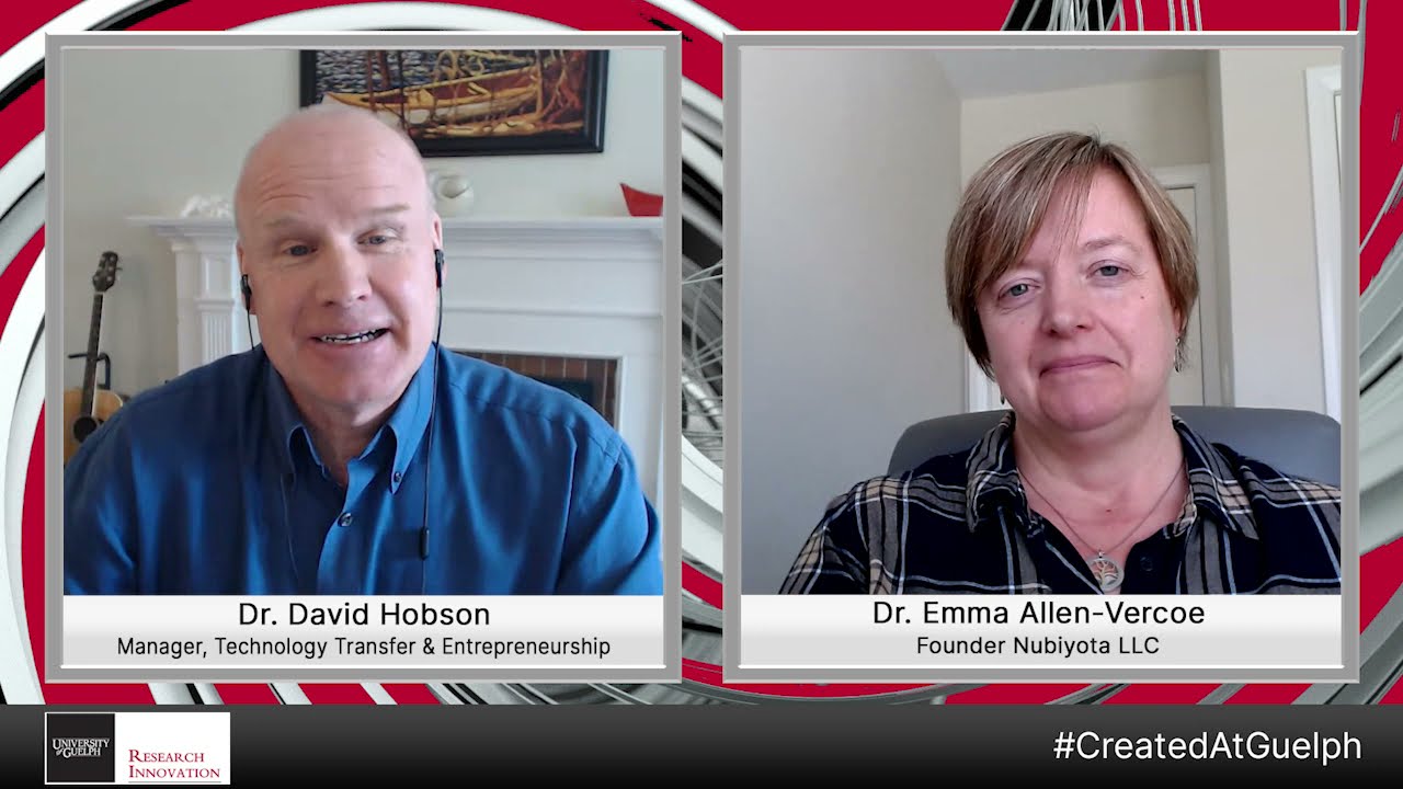 Dr. EMMA Allen-Vercoe Research Innovation Festival Showcase Video - YouTube