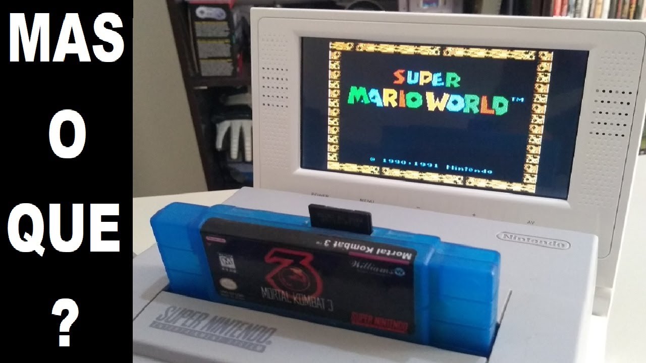 Nintendo Wii Com Tela LCD! - YouTube