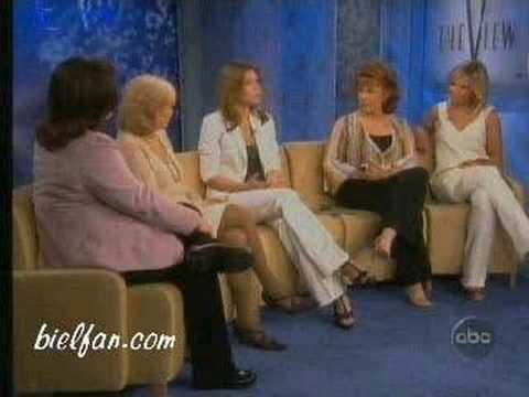 bielfan.com presents Jessica Biel on The View - April 19