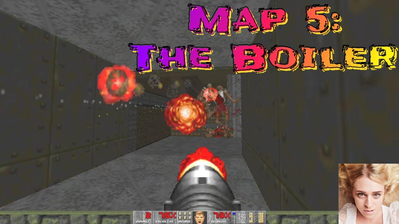 Doom 2 The Way ID Did Map 5: The Boiler - YouTube