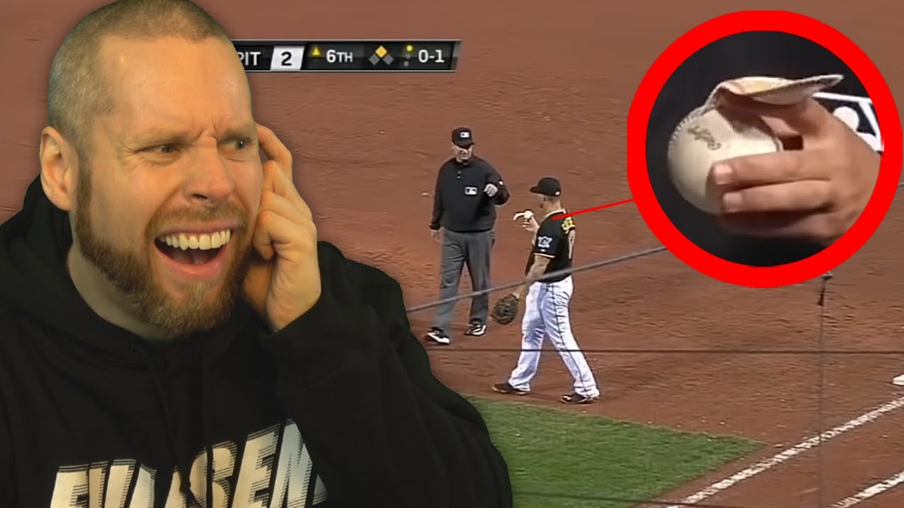 HOW DOES A BASEBALL BREAK? MLB Oddities - YouTube