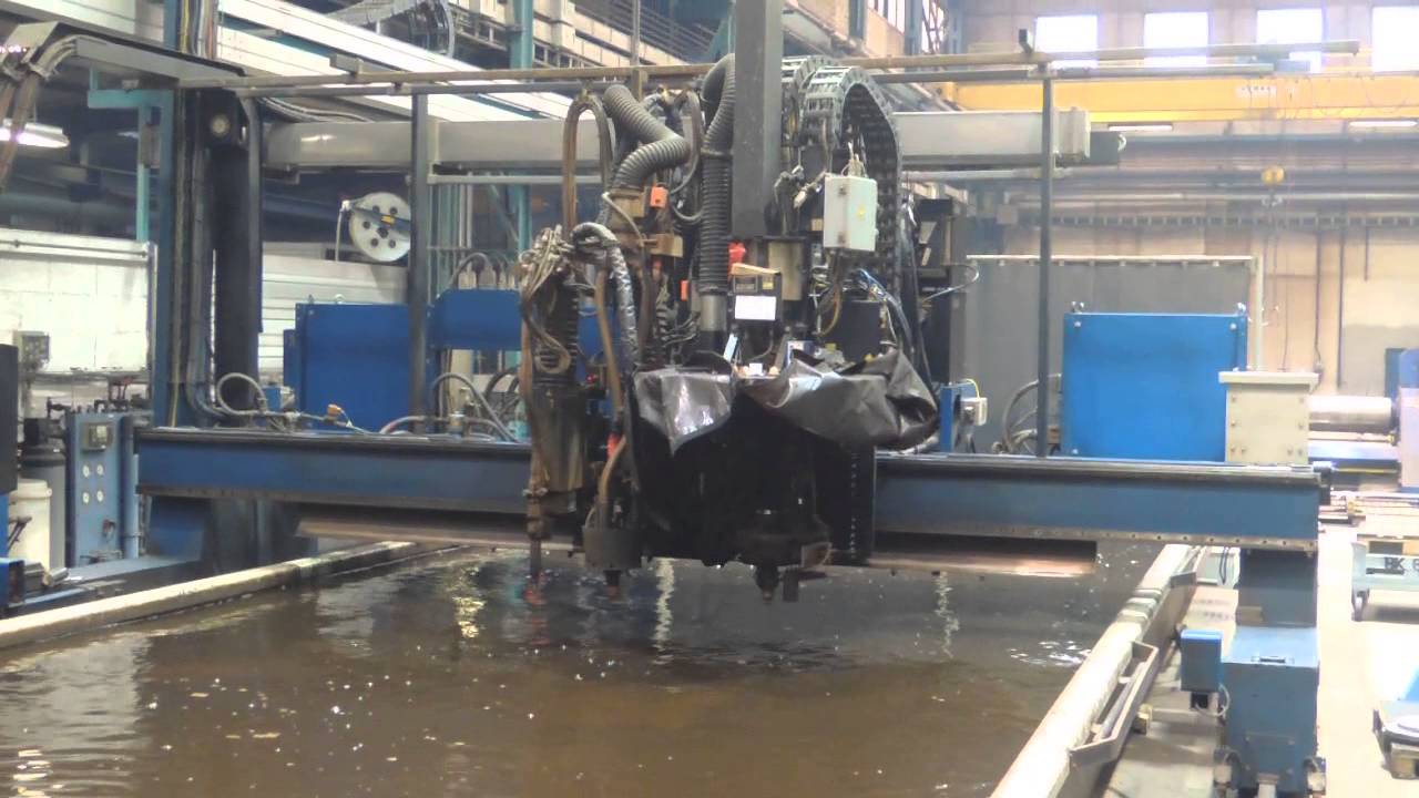 MESSER GRIESHEIM Gas Cutting Machine - YouTube