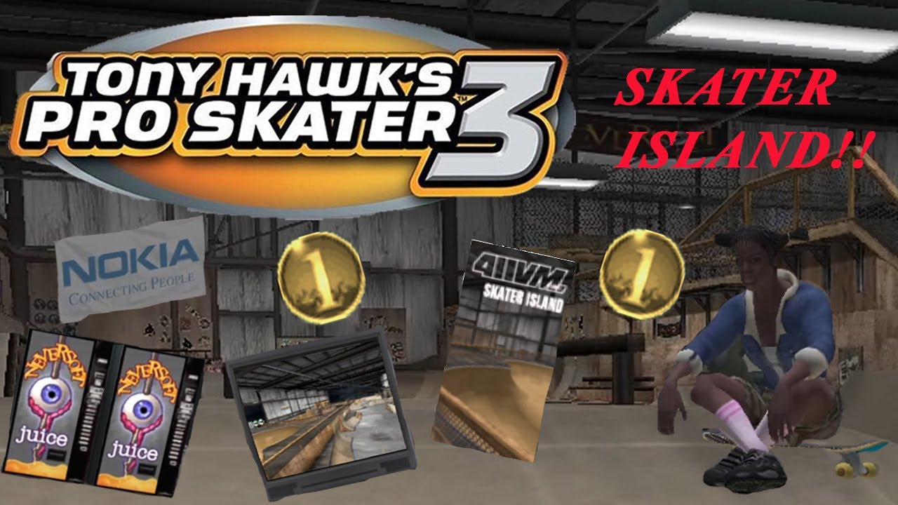 Tony Hawk's Pro Skater 3 Gameplay | Unlocking Gold Medals On Skater ...