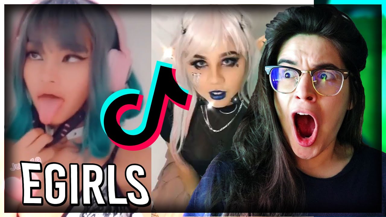 Reagi A Tiktoks De Egirls Cringelilionscreen Youtube