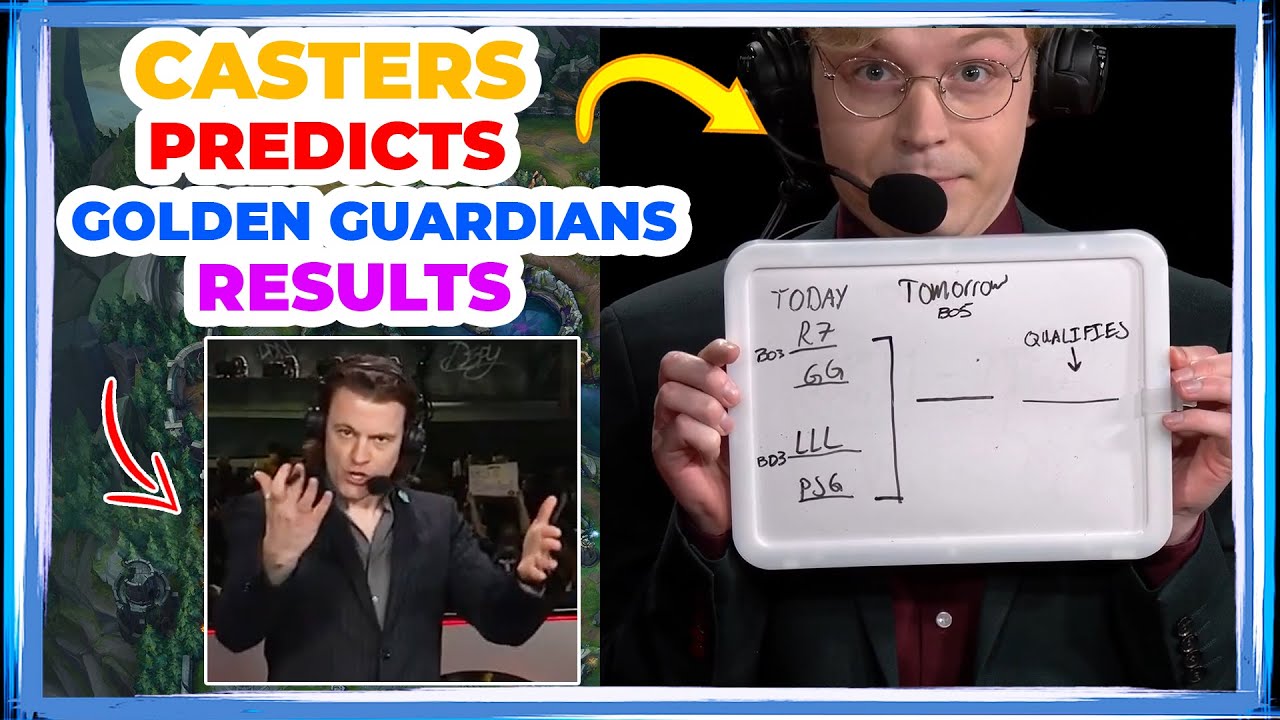 MSI Casters Predicting Golden Guardians Advancing to Main Stage?! 👀 ...