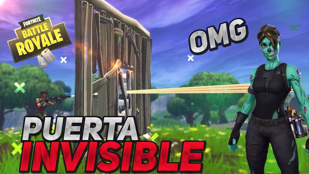 QUE D A SALE LA ZOMBIE TRUCO PUERTA INVISIBLE FORTNITE BATTLE que-d-a-sale-la-zombie-truco-puerta-invisible-fortnite-battle