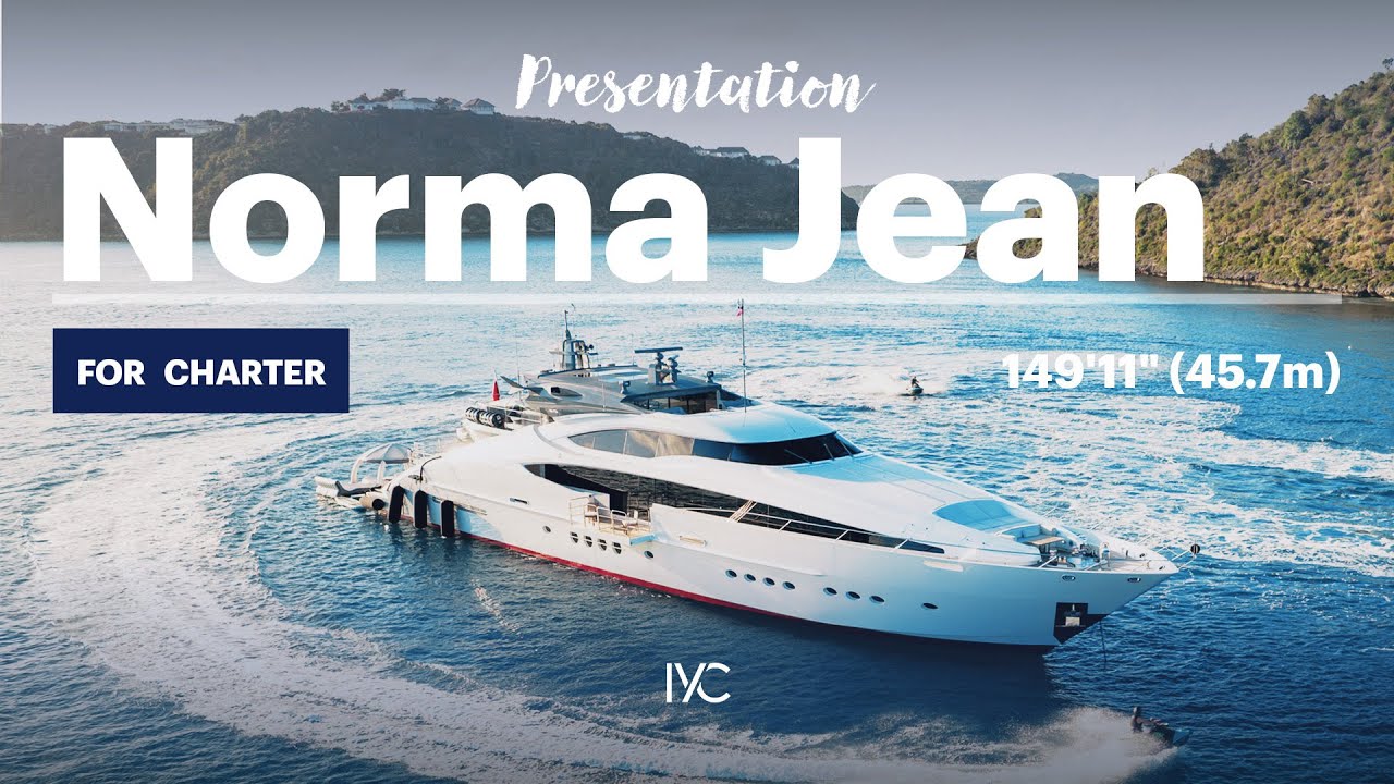 NORMA JEAN | The sleek and supercharged 149'11" (45.7m) Palmer Johnson ...