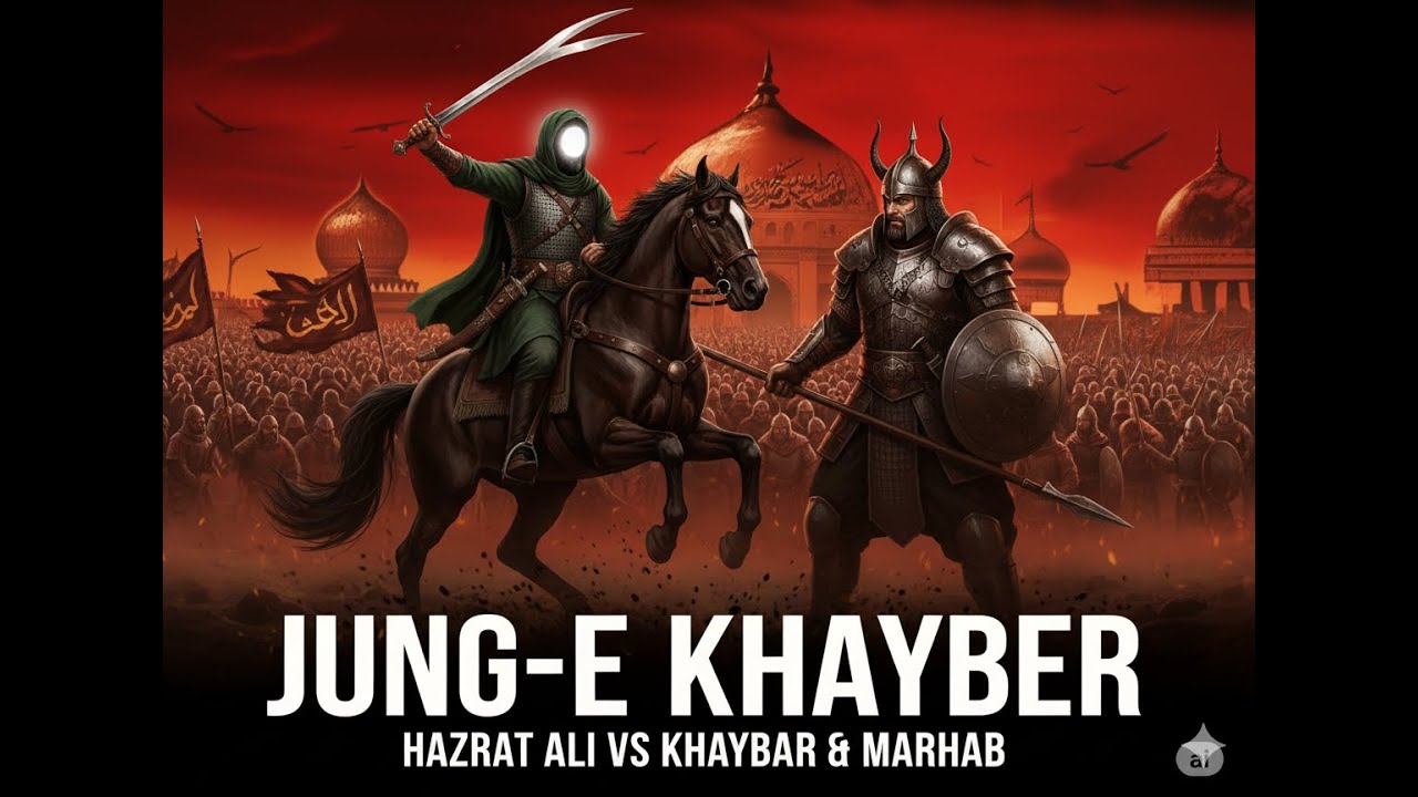Jung-e-Khaibar Full Documentary | Hazrat Ali Ki Jung Ka Waqia | Battle ...