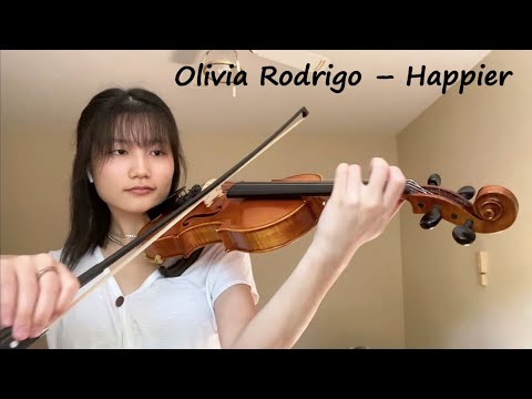 Olivia Rodrigo – Happier | Violin Cover with Notes - YouTube