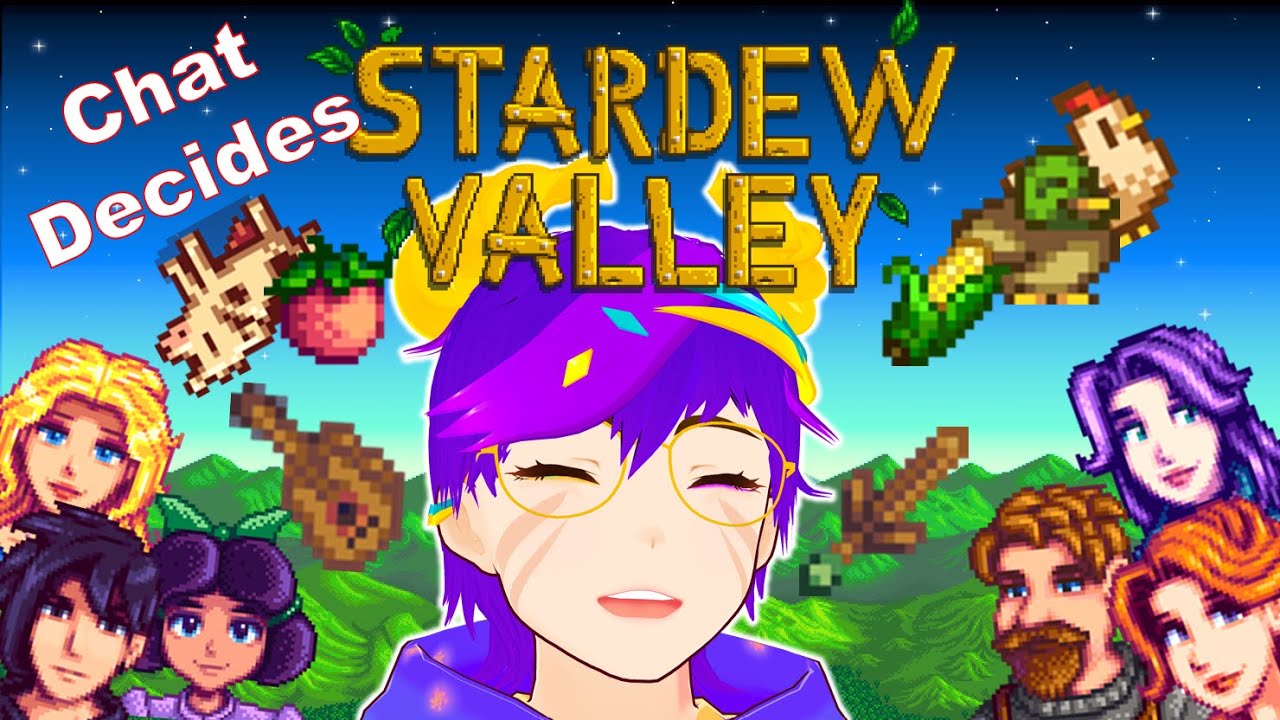 【STARDEW VALLEY】Chat Chooses My Farm! (What should I do?) - YouTube